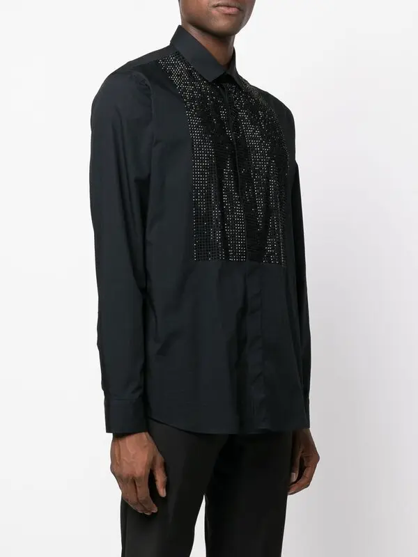 Philipp Plein Sartorial Stud-embellished Shirt