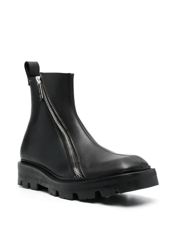 GMBH Double-zip Ankle Boots