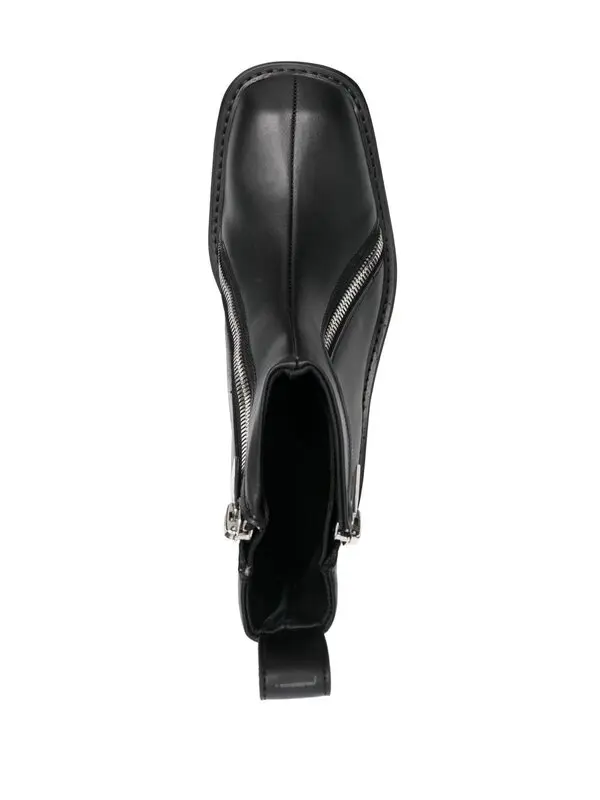 GMBH Double-zip Ankle Boots