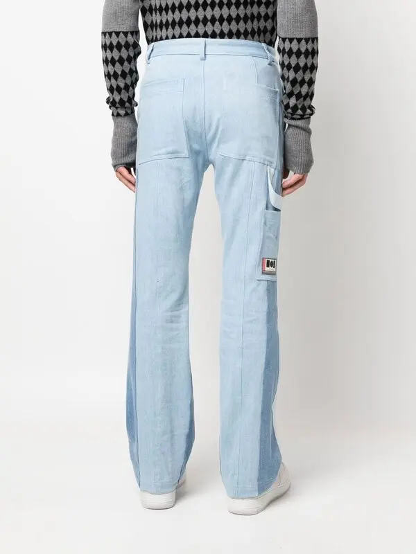 NAHMIAS Straight-leg Panelled Jeans