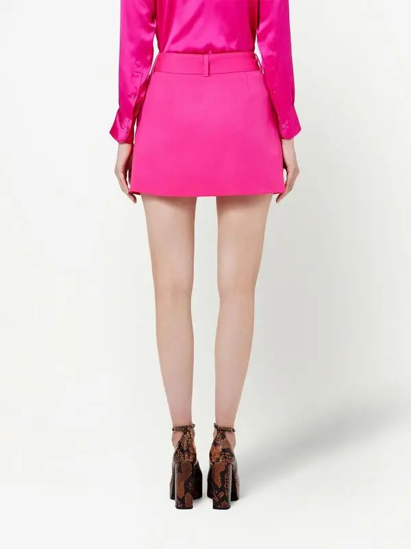 Ami Belted Midi Skirt