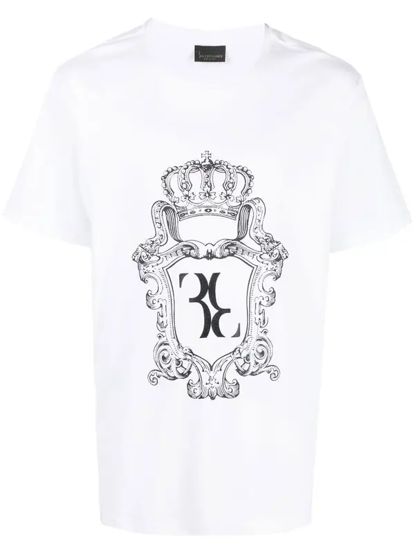 BILLIONAIRE Logo-print Cotton T-shirt - White