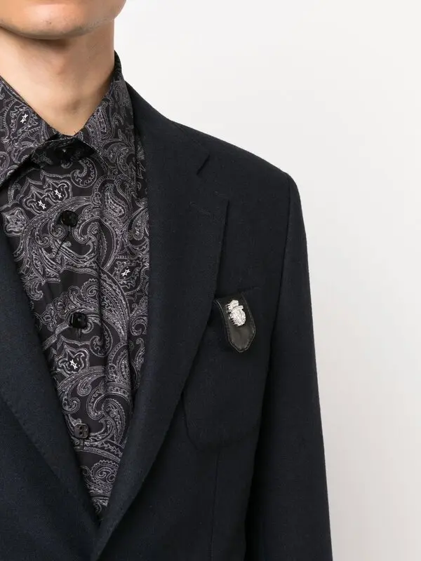 BILLIONAIRE Chest-pocket Fitted Blazer