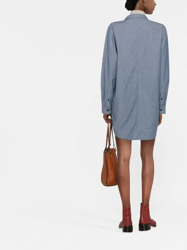 Isabel Marant Étoile Bridget Chambray Shirt Dress