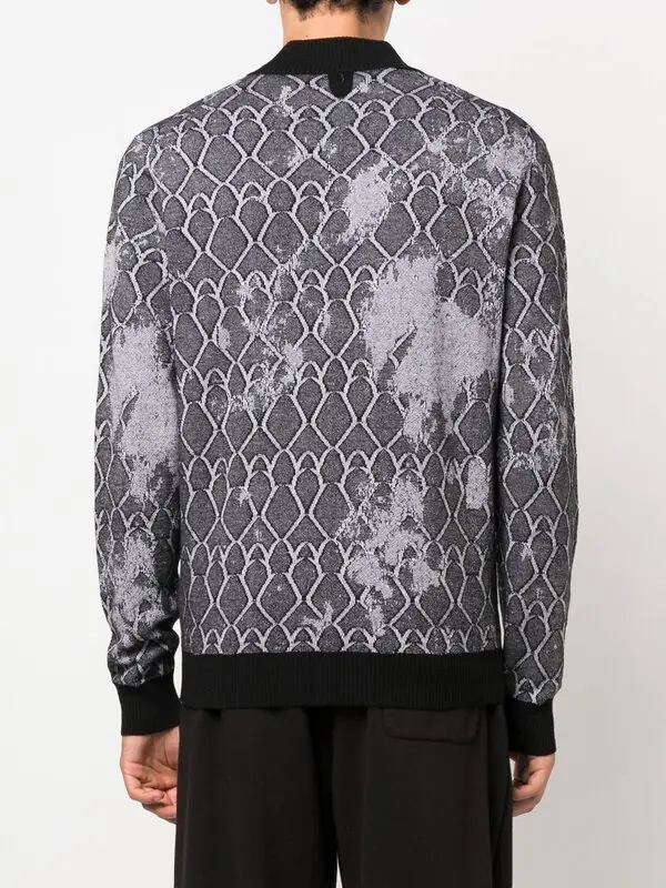 BILLIONAIRE Embroidered Logo-crest Bomber Jacket
