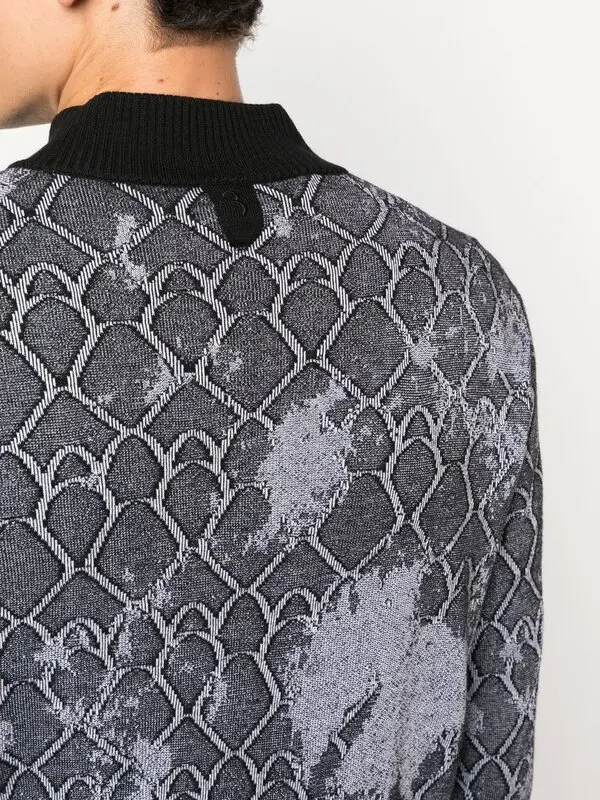BILLIONAIRE Embroidered Logo-crest Bomber Jacket