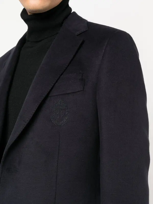 BILLIONAIRE Fitted Single-breasted Blazer