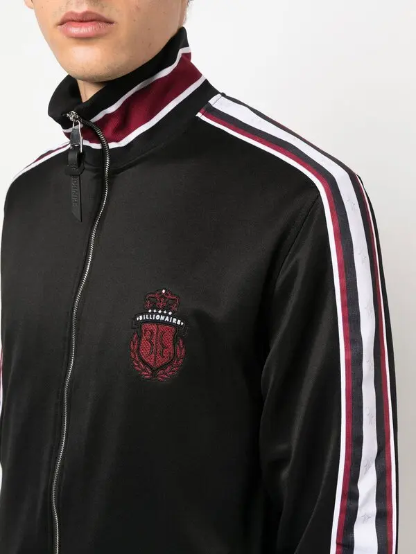 BILLIONAIRE Logo-patch Side-stripe Tracksuit