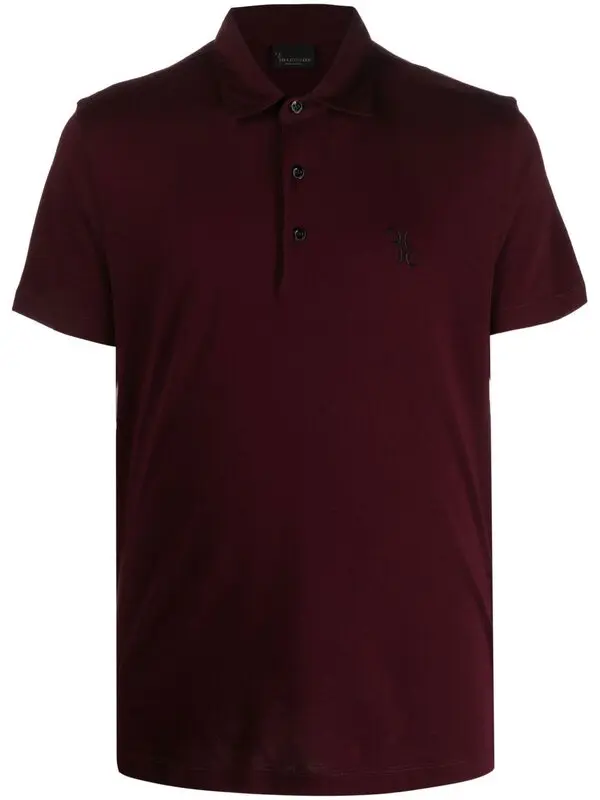 BILLIONAIRE Logo-print Cotton Polo Shirt