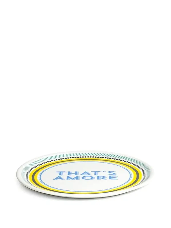 BITOSSI HOME 6 Piece That's Amore Pizza Plate Set