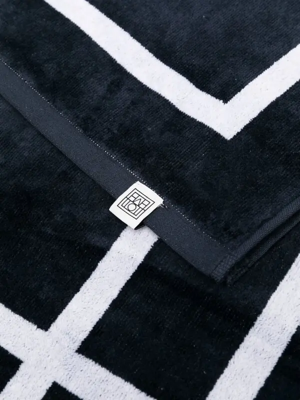 TOTEME Logo-jacquard Beach Towel