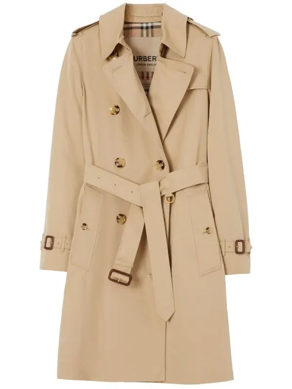 Burberry The Kensington Mid-length Trench Coat - Neutrals