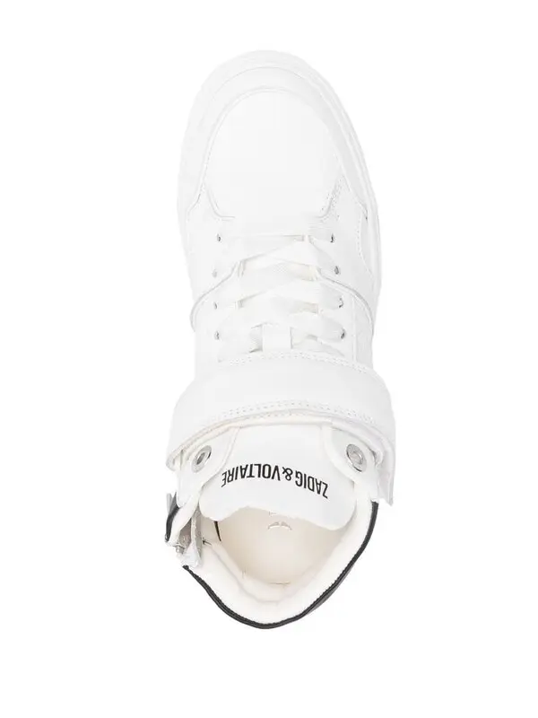 Zadig&Voltaire Logo-print Sneakers - White