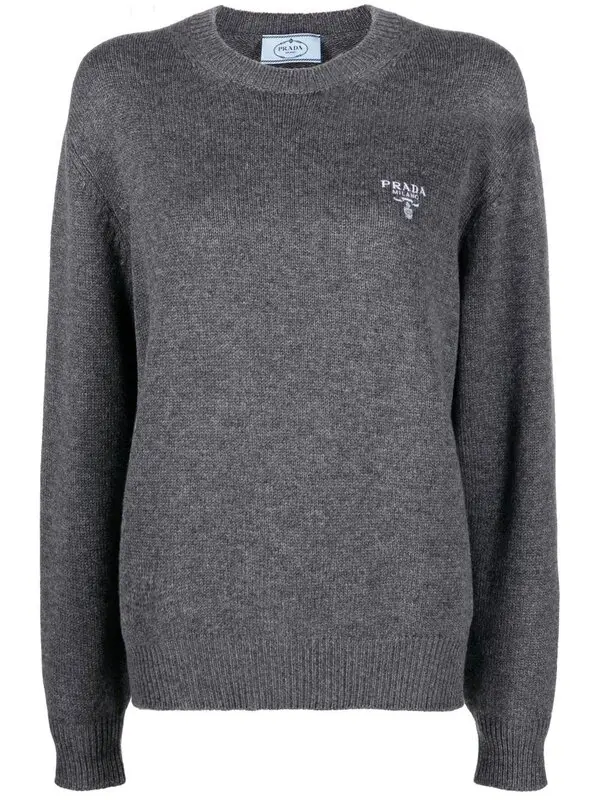Prada Chest Logo Jumper