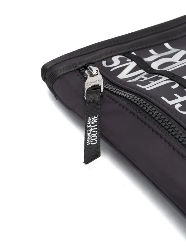 Versace Logo Print Crossbody Bag