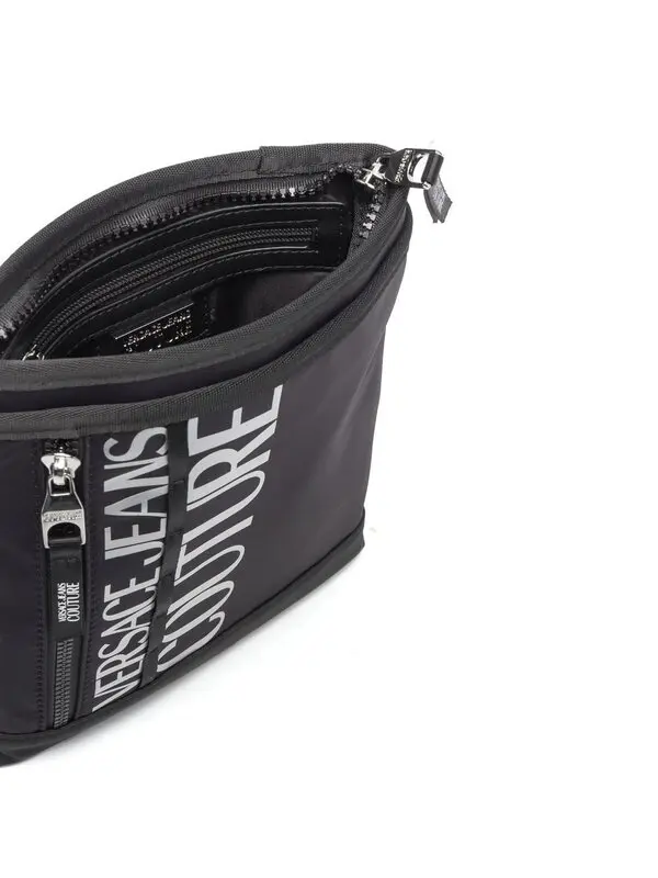Versace Logo Print Crossbody Bag