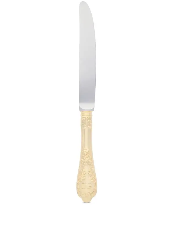 Dolce & Gabbana 24kt -plated Dessert Knife - Gold