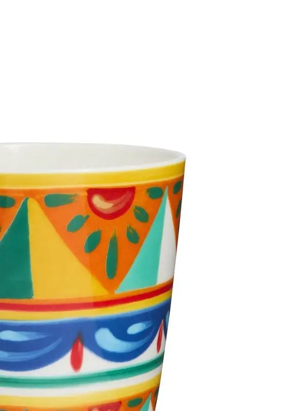 Dolce & Gabbana Geometric-pattern Porcelain Glass