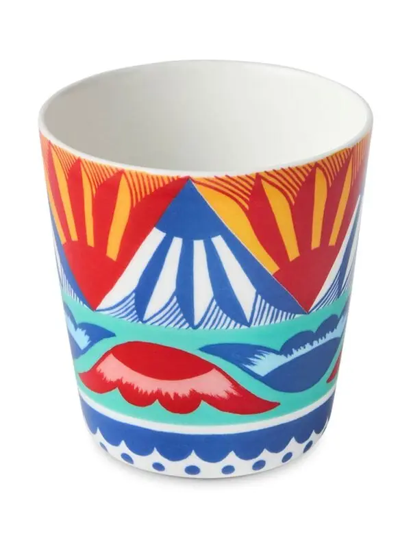 Dolce & Gabbana Carretto-print Porcelain Glass
