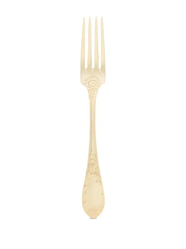 Dolce & Gabbana 24kt -plated Dessert Fork