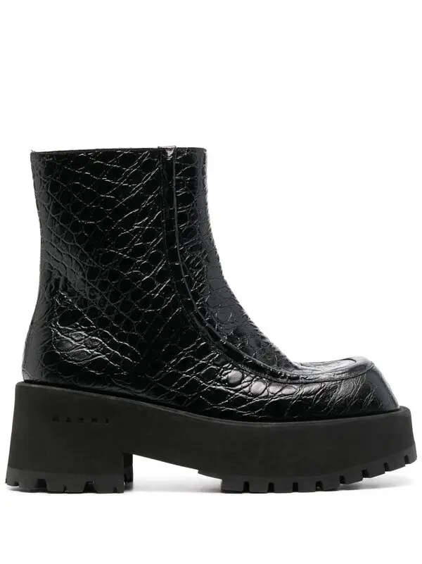 Marni 65mm Chunky Chelsea Boots