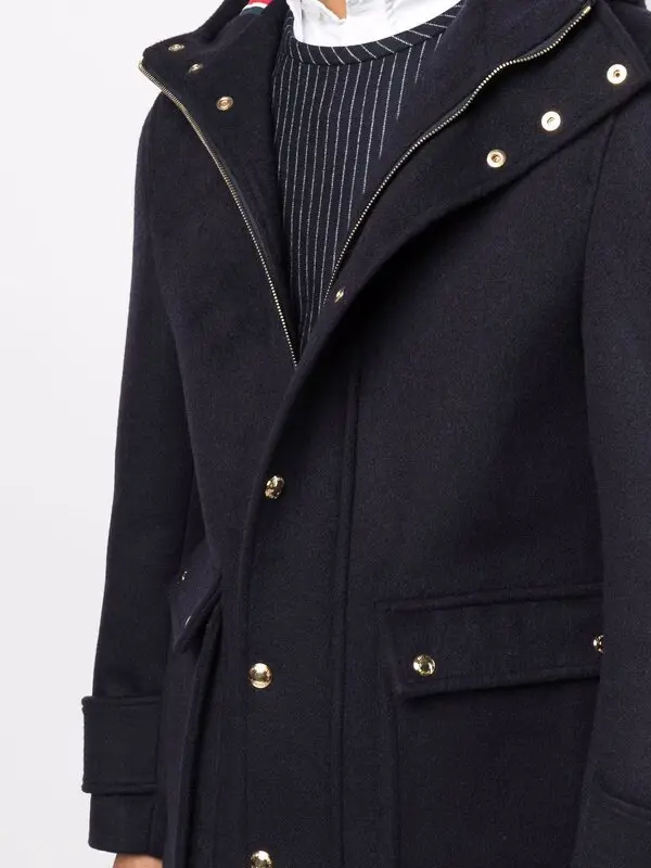 Thom Browne Cashmere Hooded Parka
