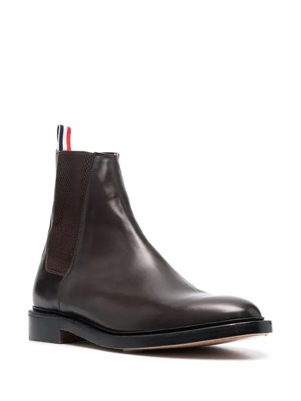 Thom Browne Leather Chelsea Boots