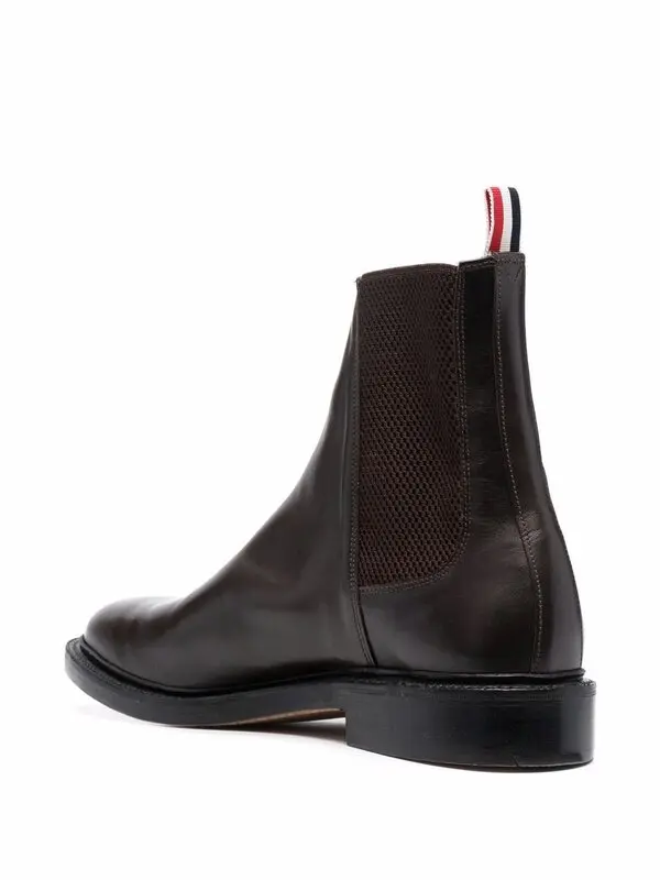 Thom Browne Leather Chelsea Boots