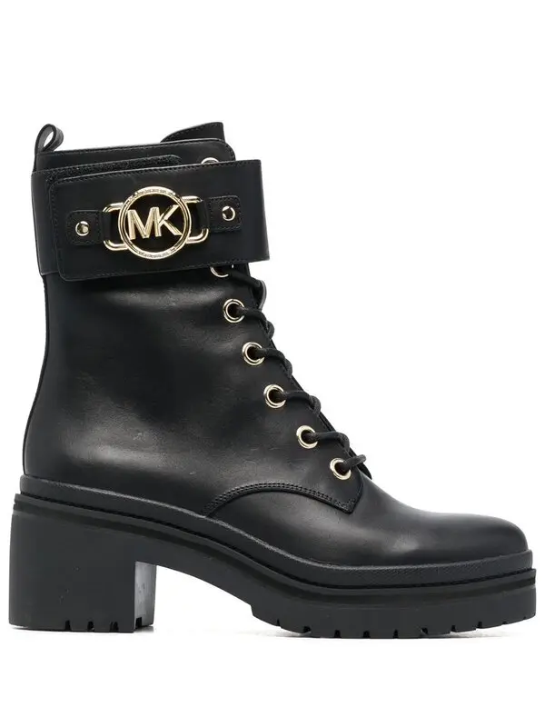 Michael Kors Rory Leather Ankle Boots