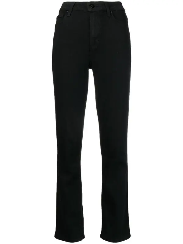 Paige Cindy Straight Leg Jeans - Black