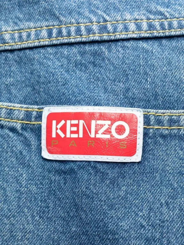 Kenzo High-waist Wide-leg Jeans