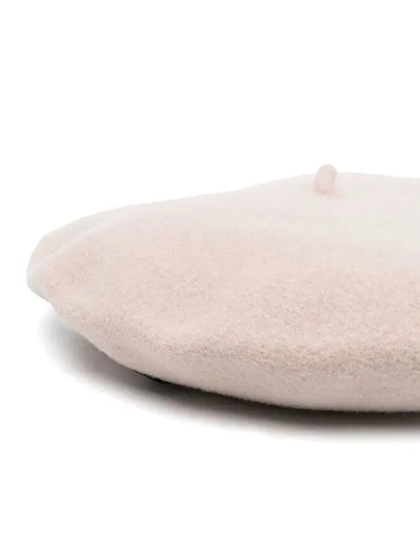 Borsalino Brushed-finish Wool Beret - Neutrals