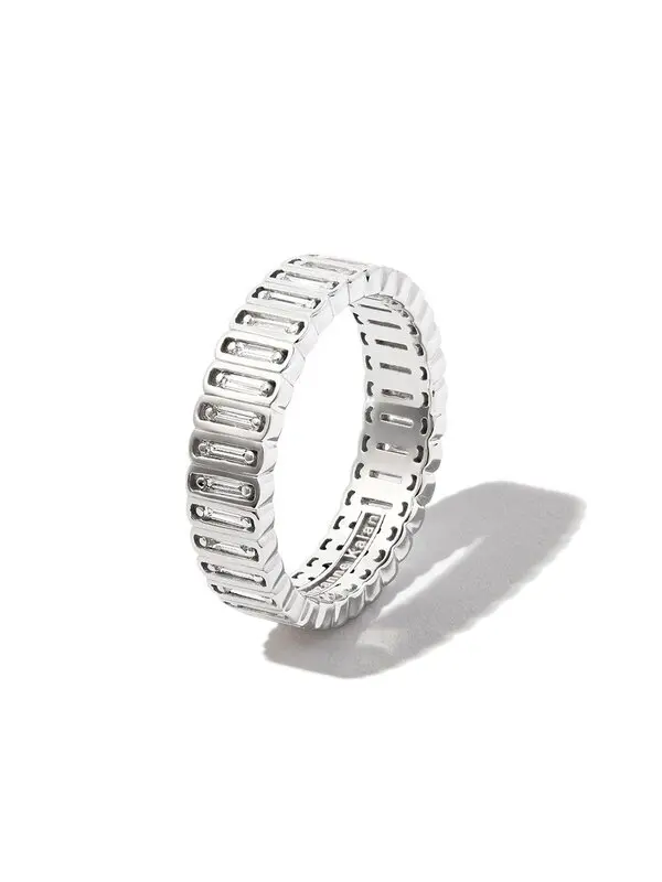 SUZANNE KALAN 18kt White Gold Diamond Eternity Ring