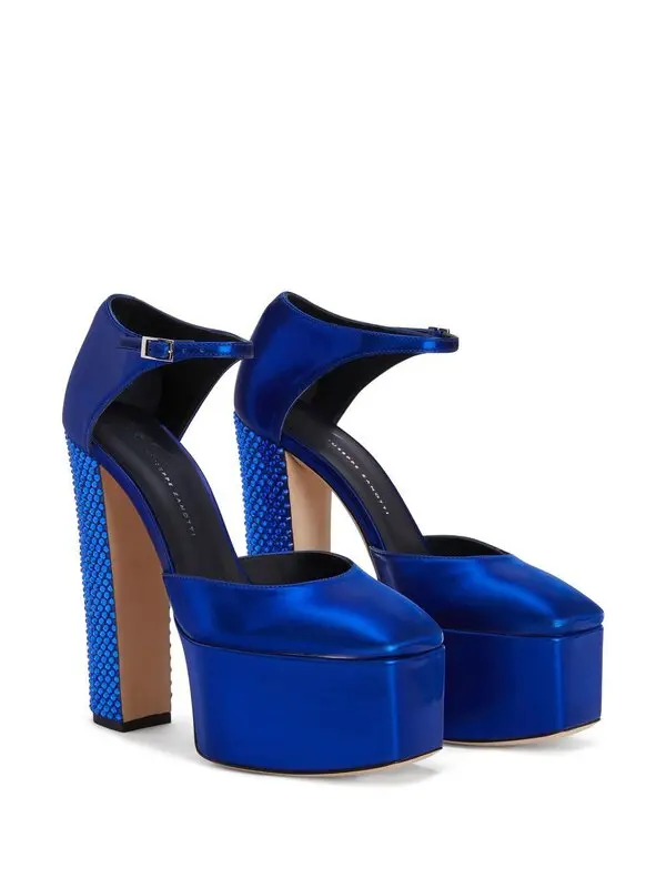 GIUSEPPE ZANOTTI 150mm Bebe Pixel Platform Pumps