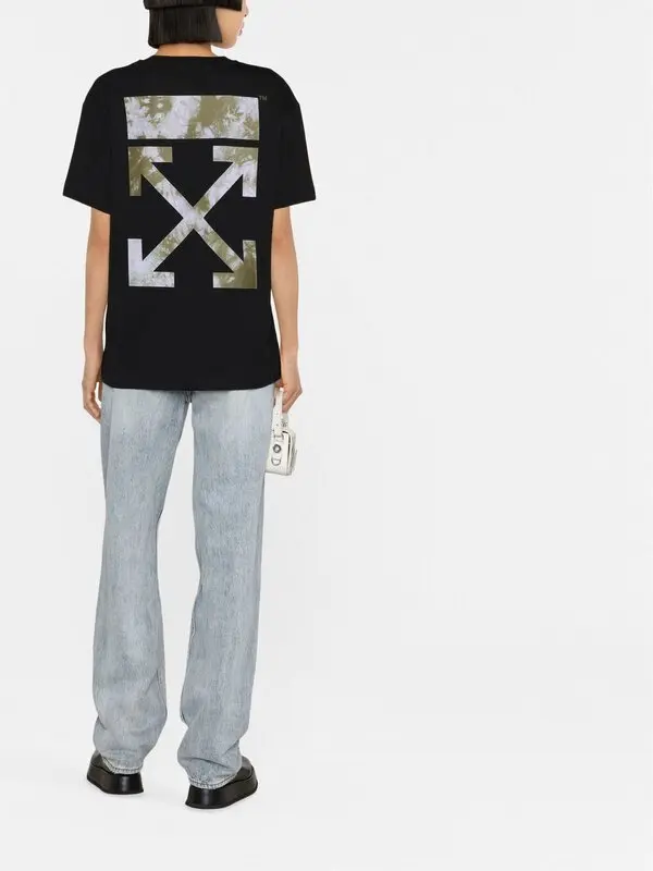 Off-White Arrows-logo Cotton T-shirt
