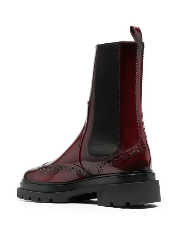 Santoni Oxford-panel Boots