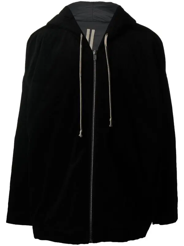 Rick Owens Drawstring Hoodie Jacket