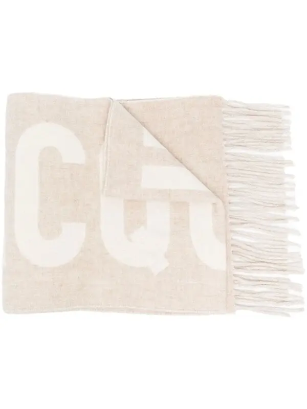 Jacquemus L'echarpe Virgin-wool Scarf - Neutrals
