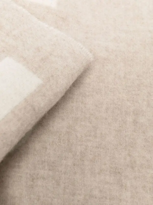 Jacquemus L'echarpe Virgin-wool Scarf - Neutrals