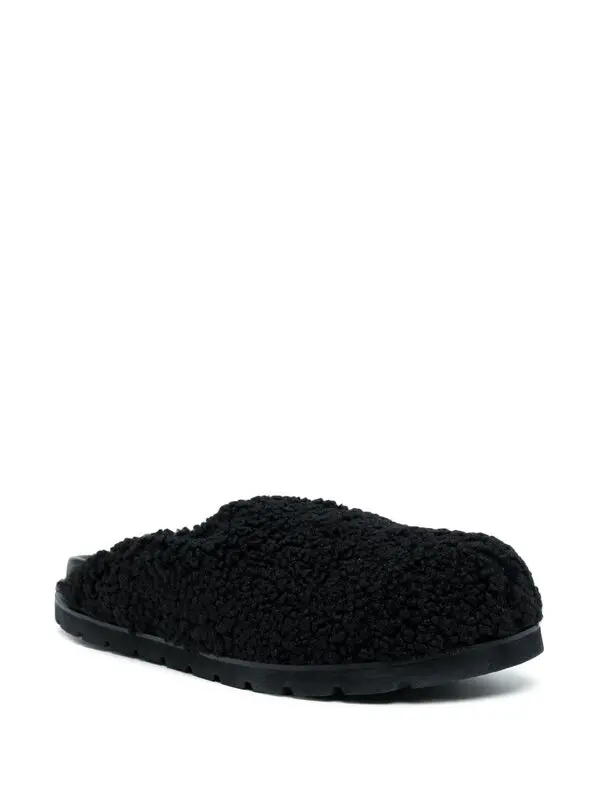 REIKE NEN Faux-fur Loafers - Black