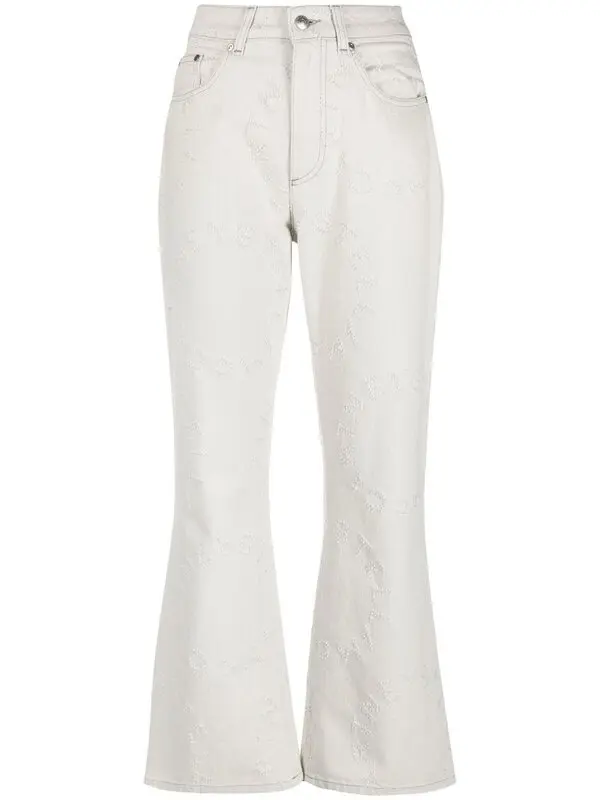 Stella McCartney Logo Flared Trousers