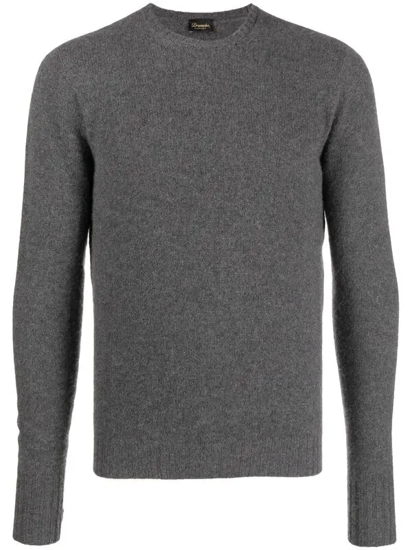 DRUMOHR Crew Neck Jumper - Grey