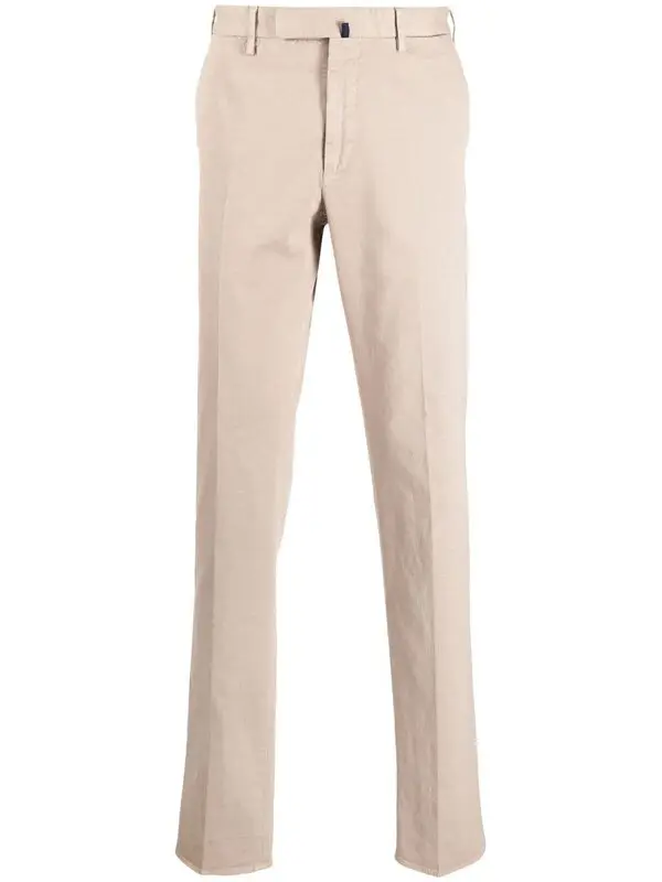 Incotex Straight-leg Tailored Trousers - Neutrals