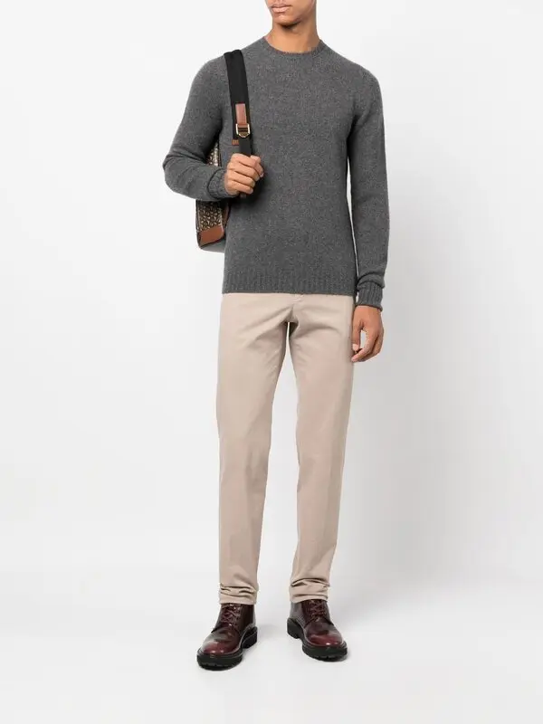 Incotex Straight-leg Tailored Trousers - Neutrals