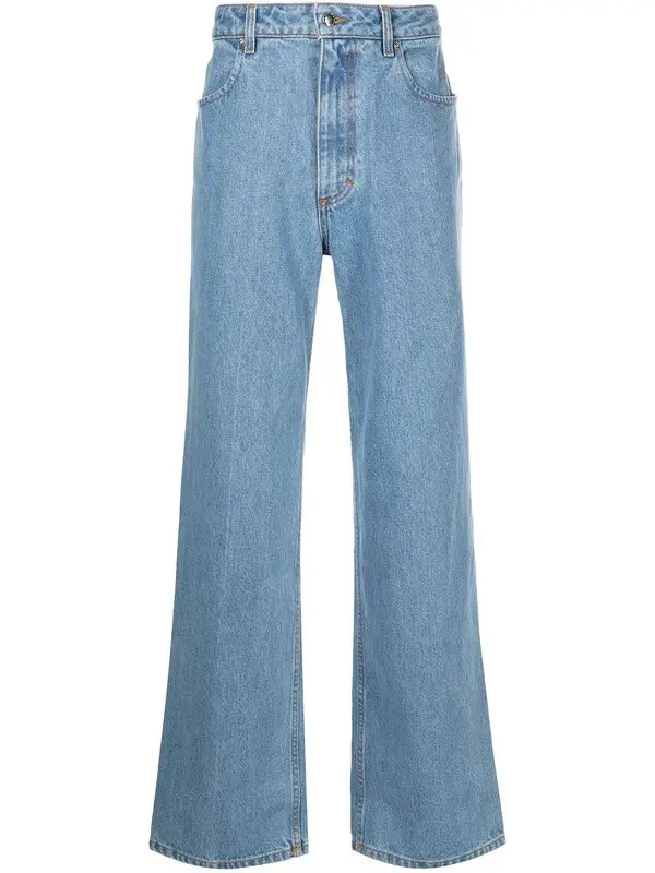 Eckhaus Latta Wide Leg Jeans