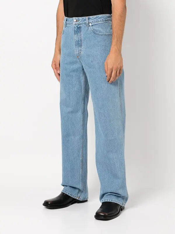 Eckhaus Latta Wide Leg Jeans