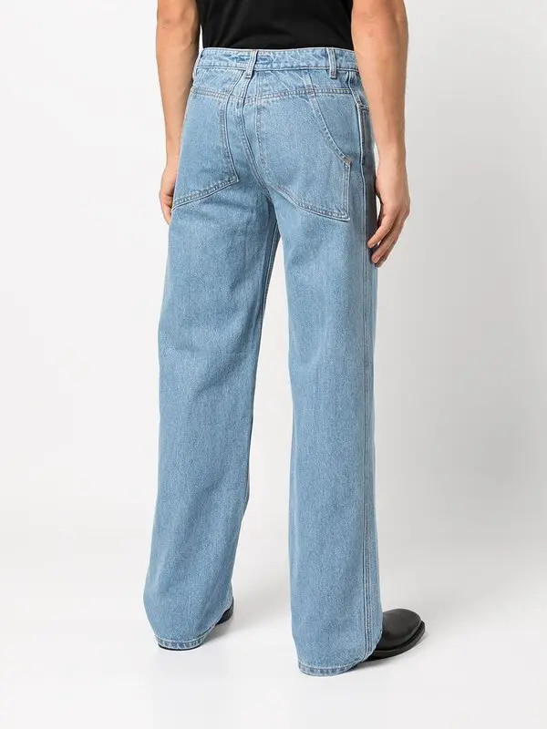 Eckhaus Latta Wide Leg Jeans