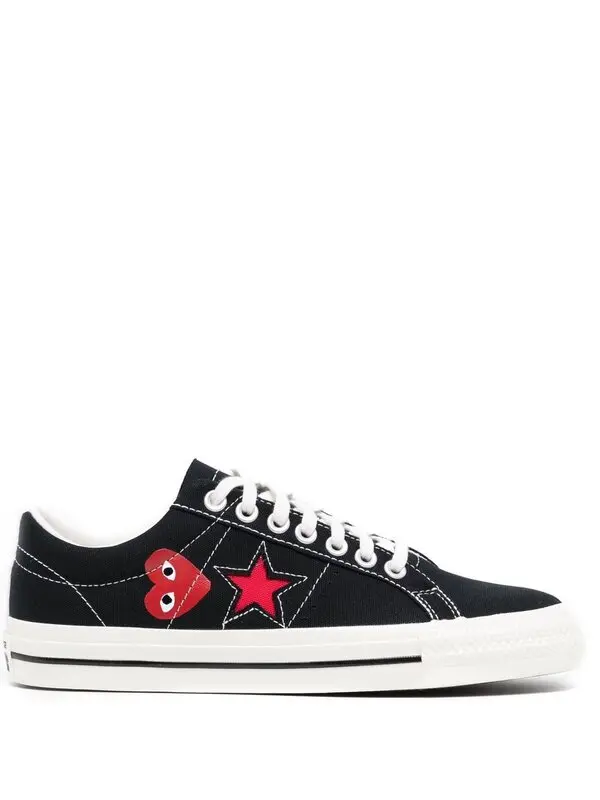 CONVERSE X COMME DES GARONS PLAY One Star Sneakers - Black