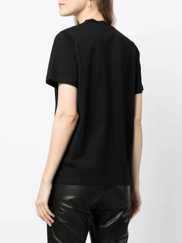 Coperni Logo-print Short-sleeve T-shirt - Black