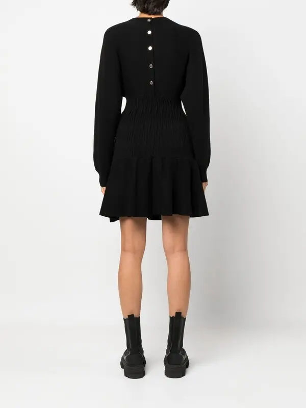 Maje Long-sleeve Knitted Dress